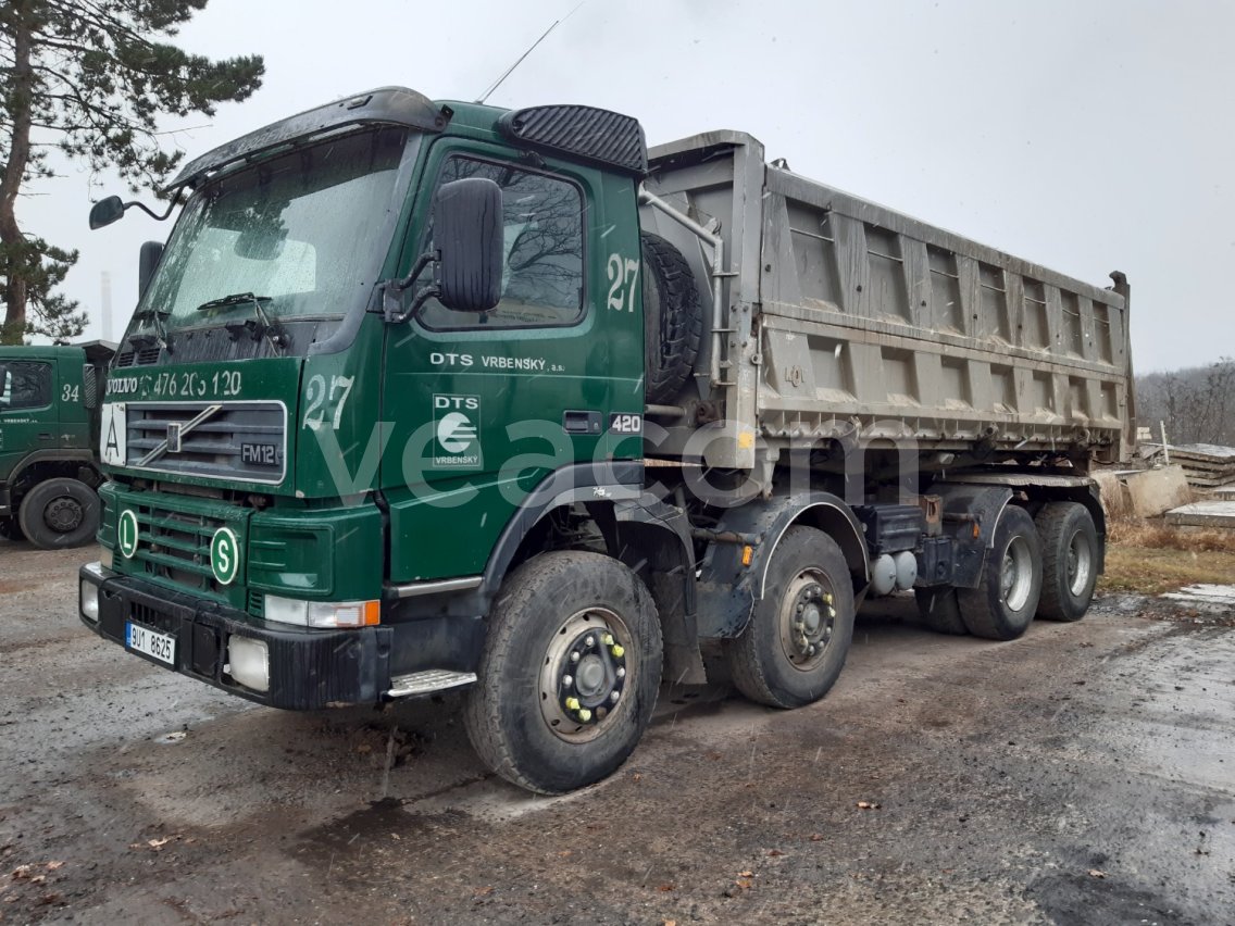 Aktuální aukce: #4051 VOLVO FM12 84R 420 8x4 - Dražby vozidel | Veacom