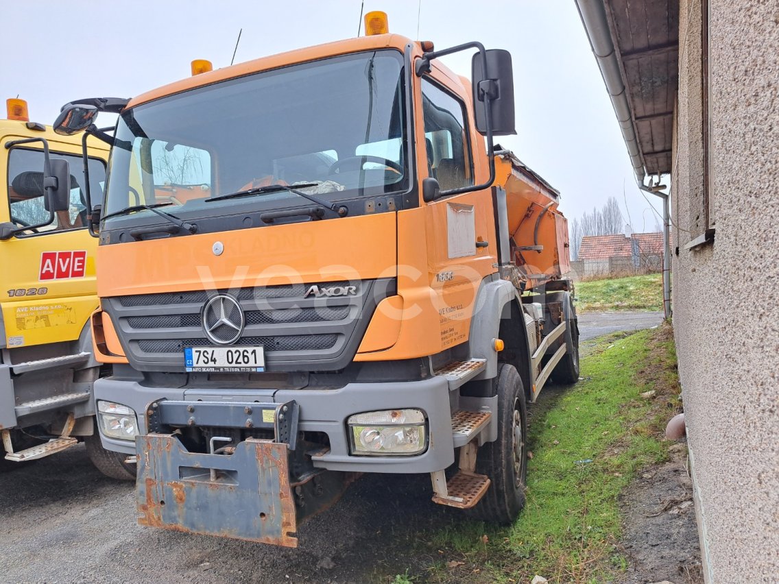 Aktuální aukce: #8141 MERCEDES-BENZ AXOR 1833 4X4 - Dražby vozidel | Veacom
