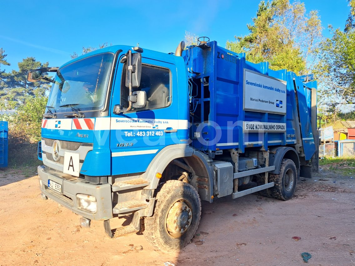 Aktuální aukce: #13081 MERCEDES-BENZ AXOR 1833 AK 4X4 - Dražby vozidel ...